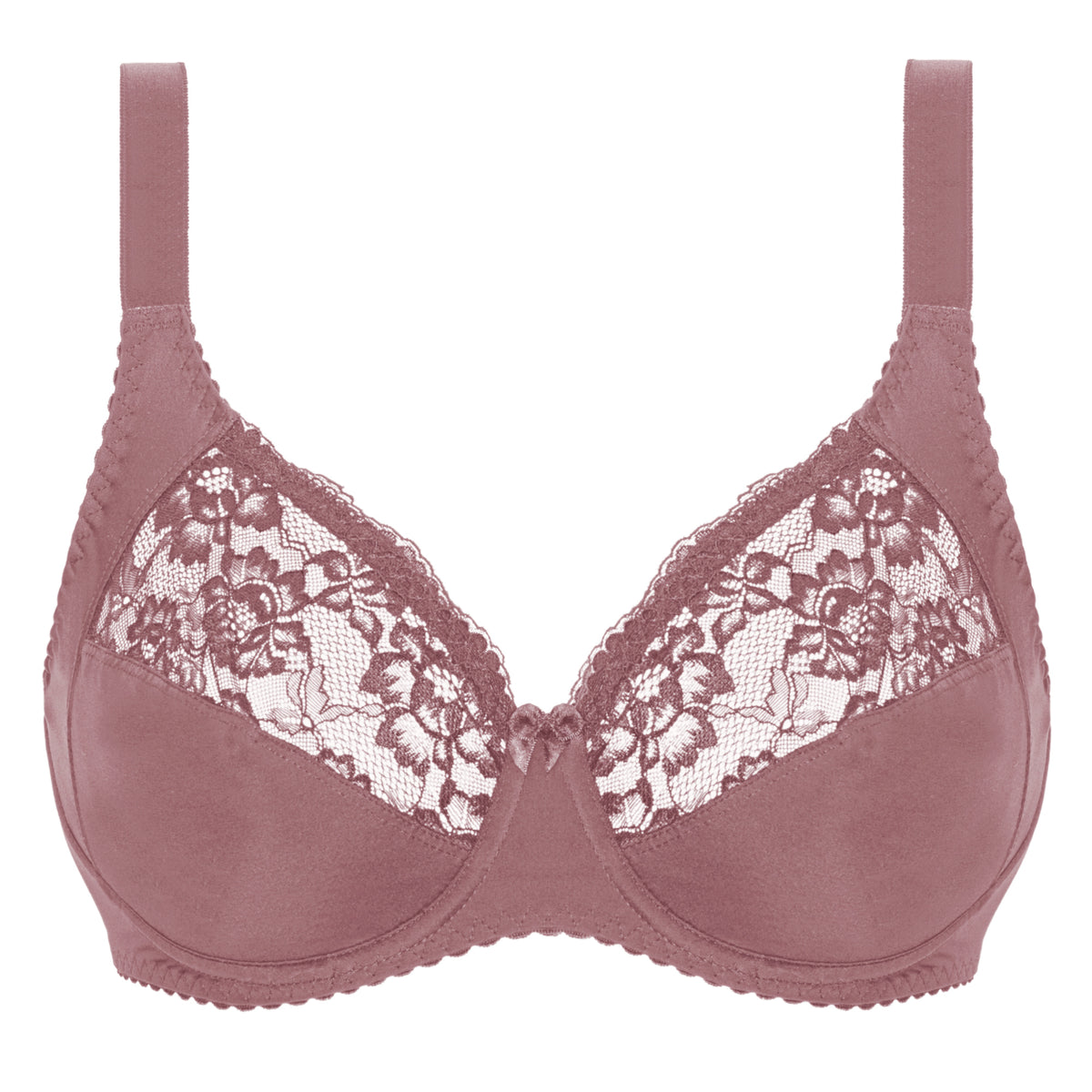 Floral Fullcup BH Taupe
